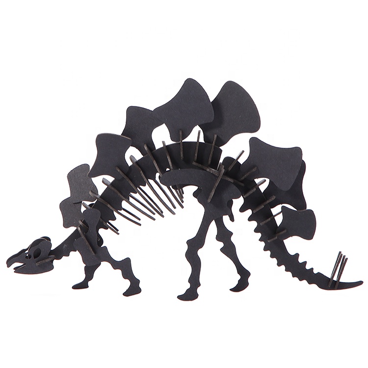 Wholesale Papercraft 3d Stegosaurus Skeleton DIY Assembled Dinosaur ...